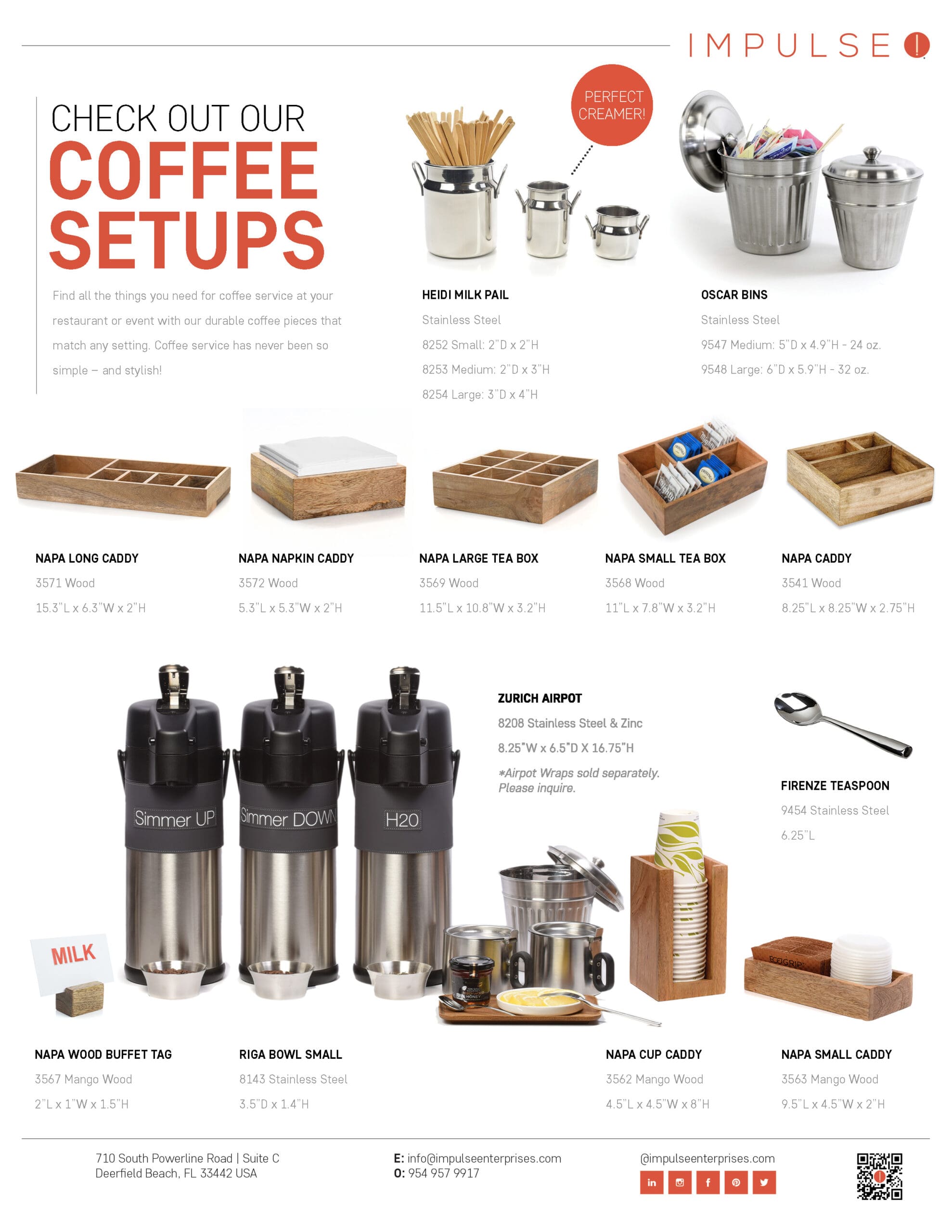 Coffee Service | Impulse Enterprises